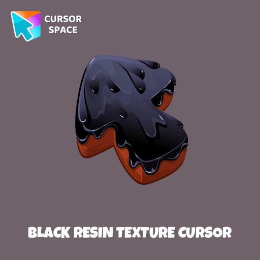 Custom Cursor Black Resin Texture For Google Chrome - Cursor Pack | Cursor Space